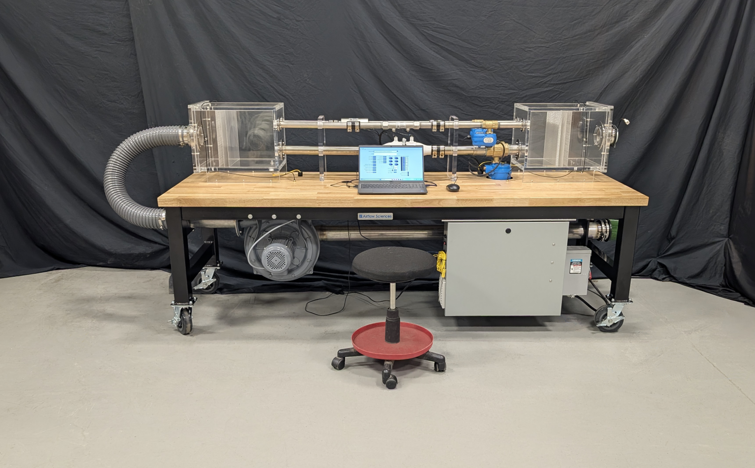 AMCA/ASHRAE Flow Tunnels - Airflow Sciences Equipment