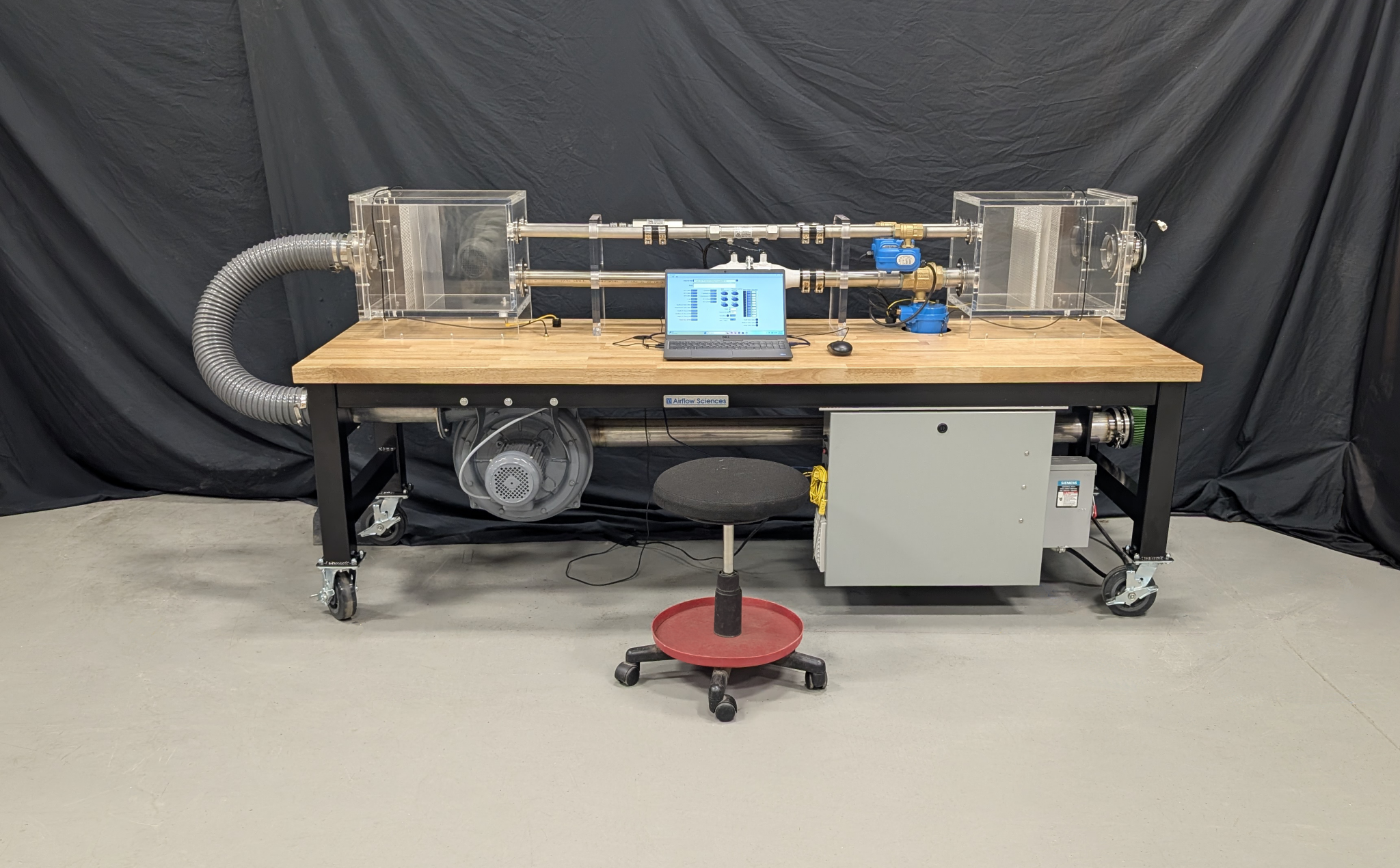 AMCA/ASHRAE Flow Tunnels - Airflow Sciences Equipment